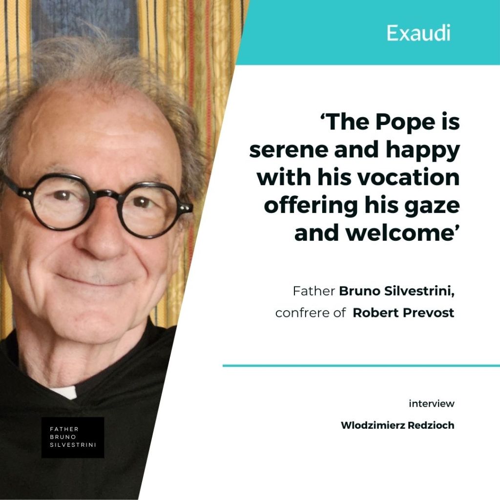 Father Bruno, confrere of Robert Prevost - Exaudi