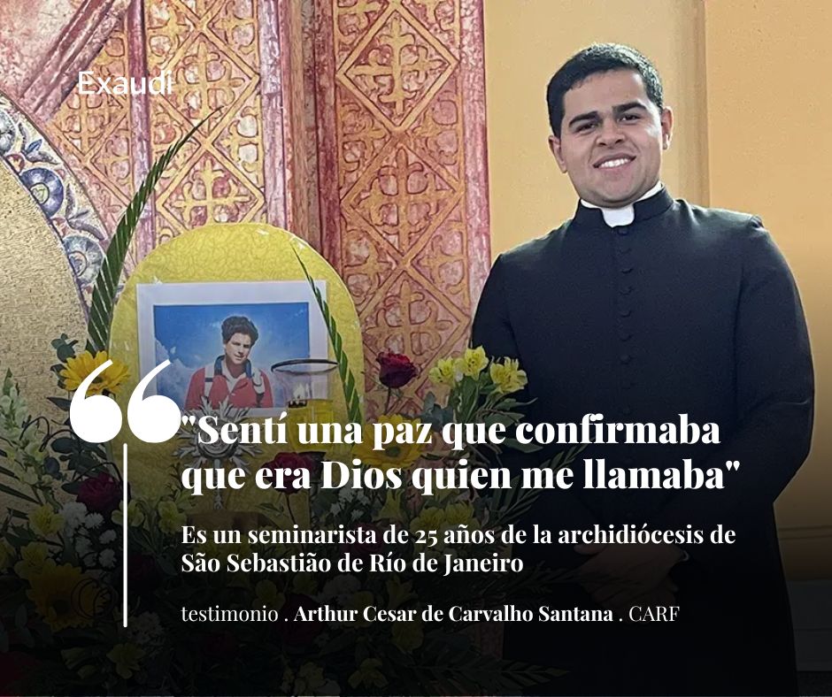 Arthur Cesar: «Sentí una paz que confirmaba que era Dios quien me ...